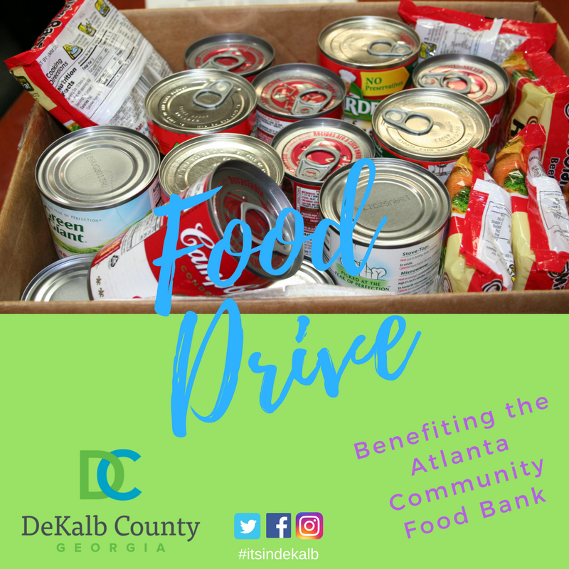 Food Drive to Benefit DeKalb Residents | DeKalb County GA