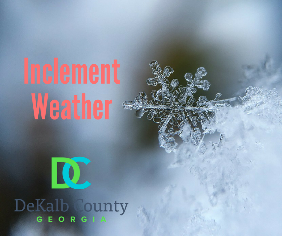 DeKalb County Shares Tips for Severe Winter Weather | DeKalb County GA