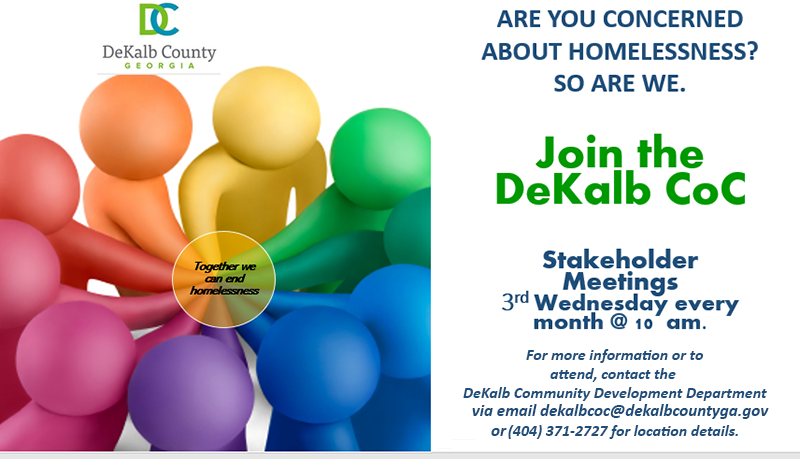 Homelessness/DeKalb CoC | DeKalb County GA