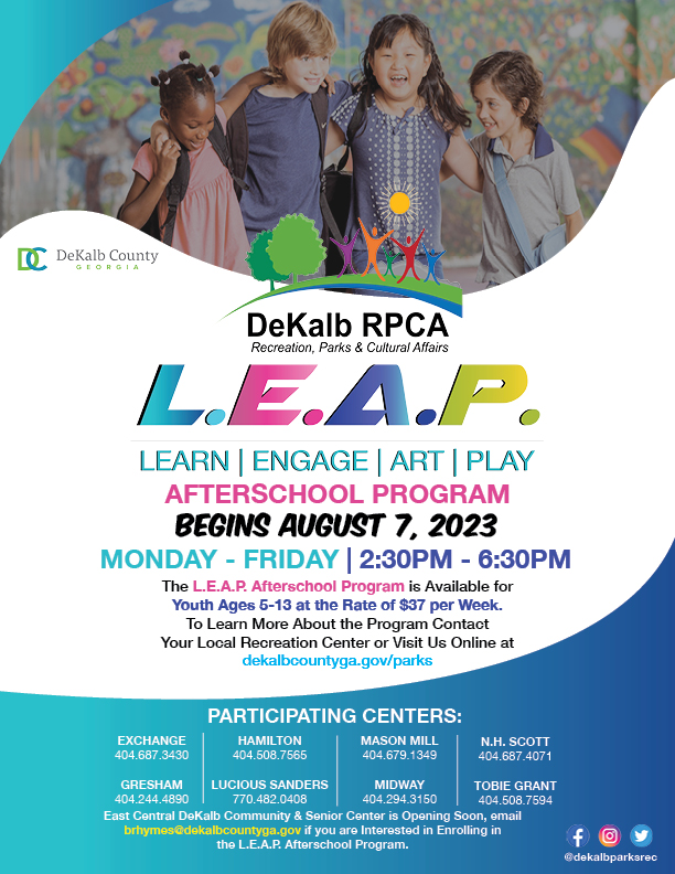 Recreation Programs and Centers | DeKalb County GA