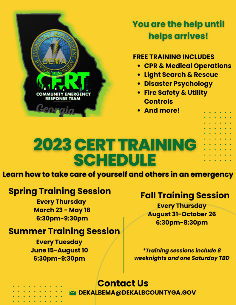 DEMA Events & Press Releases | DeKalb County GA