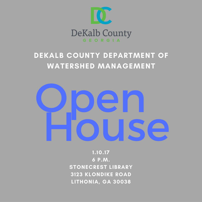 Department of Watershed Management Hosts Community Open House | DeKalb ...